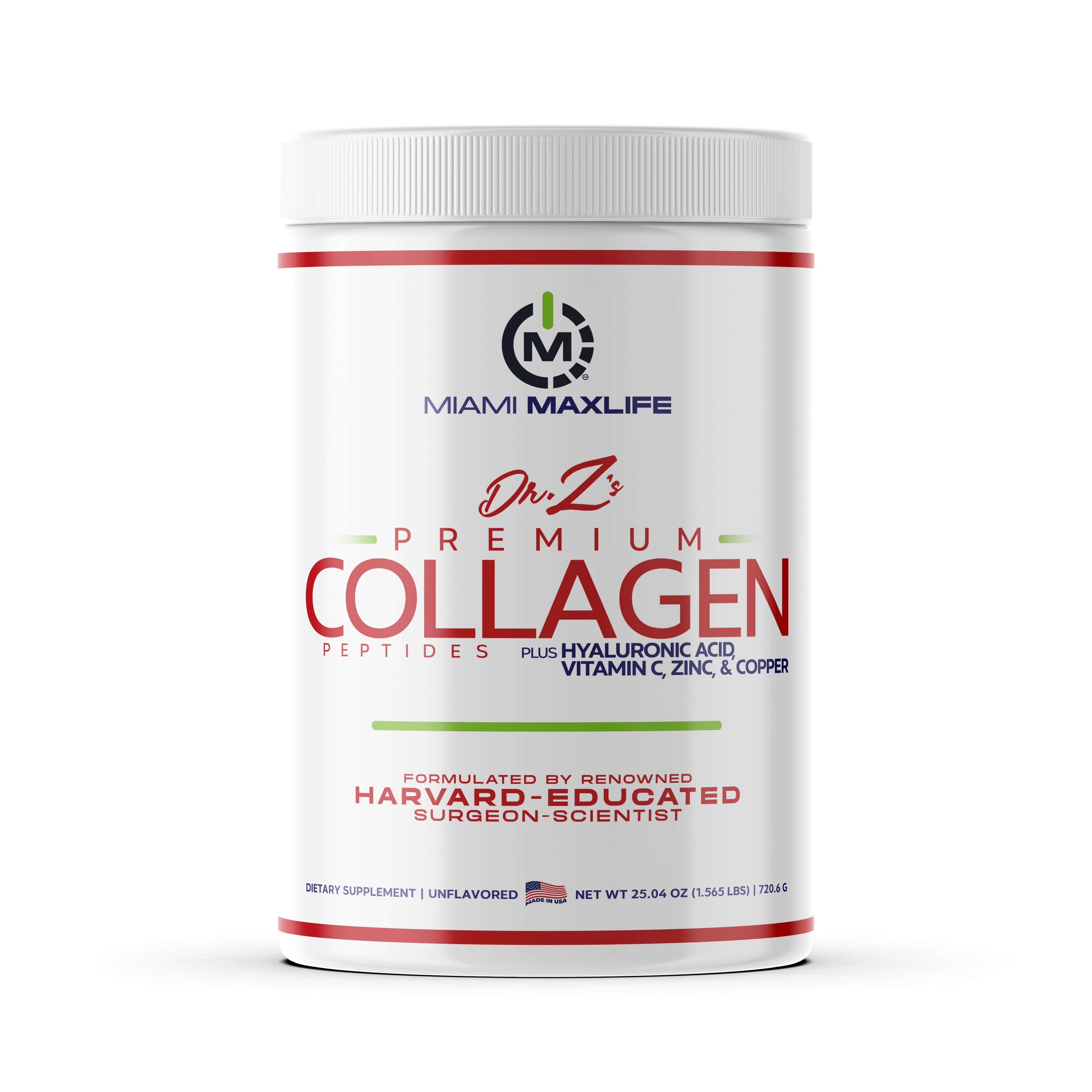 Dr. Z's Premium Collagen Peptides | Miami Maxlife